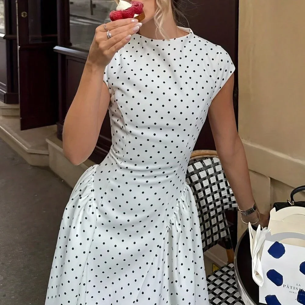 Dresses | White Elegant Womens Casual Floral Print Patchwork Party ...